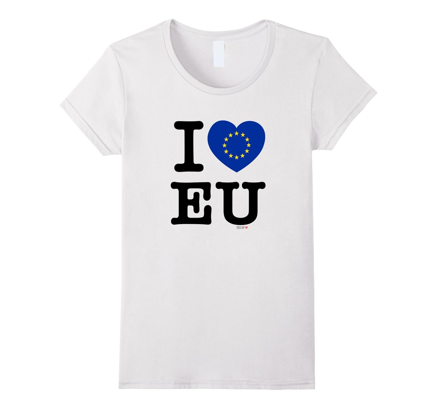 I Love EU European Union T-Shirt, UK Brexit Tee-4LVS – 4loveshirt