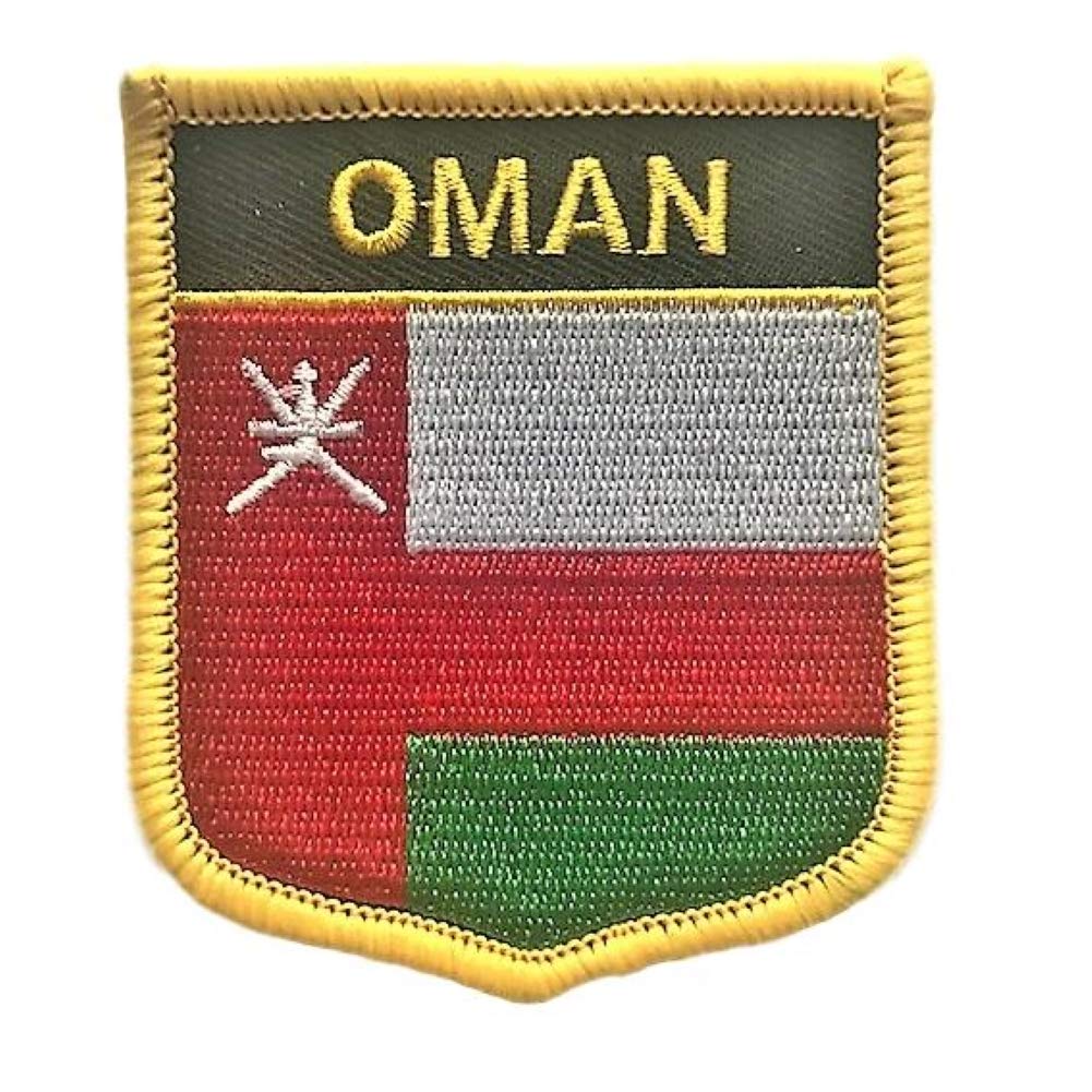 Amazon.com: Oman Flag Shield Travel Patch/International Sew-On Badge ...