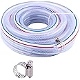 Amazon.com: DERPIPE Soft Braided PVC Tubing - 3/8" x 5/8" OD High ...