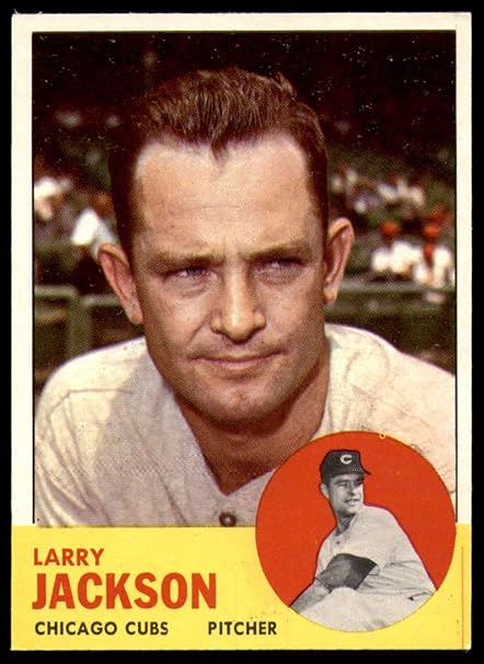 Amazon.com: 1963 Topps #95 Larry Jackson Ex-Mint Cubs: Collectibles ...