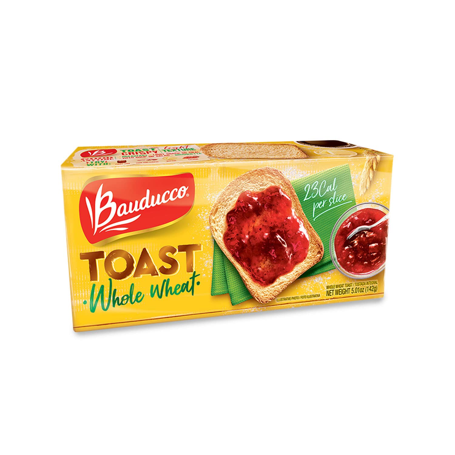Mua Bauducco Whole Wheat Toast - Delicious, Light & Crispy Toasted ...
