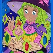 Cute Witches: An Adult Coloring Book with Magical Fantasy Girls ...