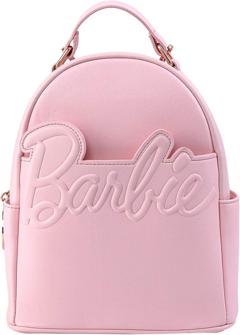 Barbie Loungefly – Barbie Women Mini Backpacks Pink, Faux Leather ...