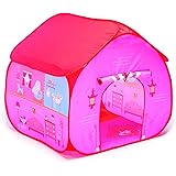 Amazon.com: Fun2Give Pop-It-Up Pit Stop Tent with Race Mat Playhouse ...