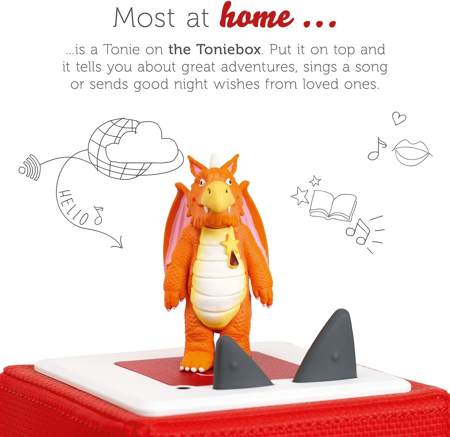 tonies Audio Character for Toniebox, Zog by Julia Donaldson, Audio ...