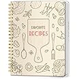 Amazon.com: LuBudingJoy Blank Recipe Notebook to Write in Your Own ...