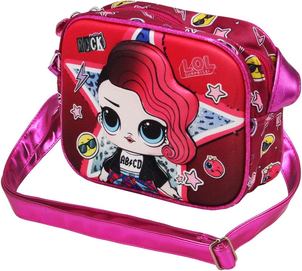 LOL Surprise Rock-3D Square Shoulder Bag - BigaMart