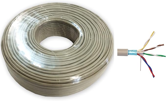 20 m Telefonkabel Telefonleitung 4 x 2 x 0,6 mm - 8 Adern Verlegekabel ...