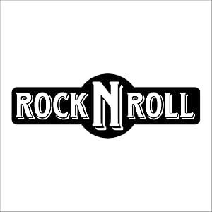 Amazon.com: Rock'n'Roll decal Rock'n'Roll sticker R'n'R Guitar decal ...
