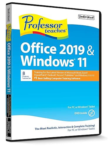 Professor Teaches Office 2019 & Windows 11 Computer Training - Software for Microsoft Office ...