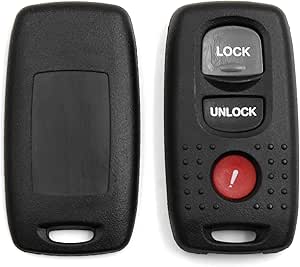 Amazon.com: uxcell New 3 Buttons Key Fob Remote Control Case Shell Replacement KPU41794 for ...