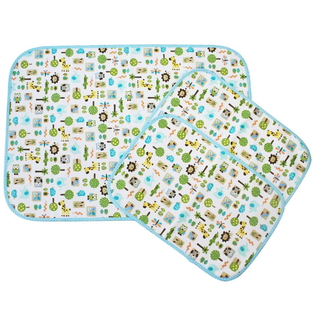 Amazon.com : MyKazoe Waterproof Bassinet Play Yard Pad & Lap Pads - Set ...