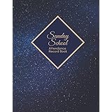 Sunday School Attendance Record Book: Pink Large Size, 120 page, Sunday ...