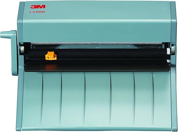 3M LS1000 Cold Laminator Machine, 12" Wide, Adhesive Laminating with ...