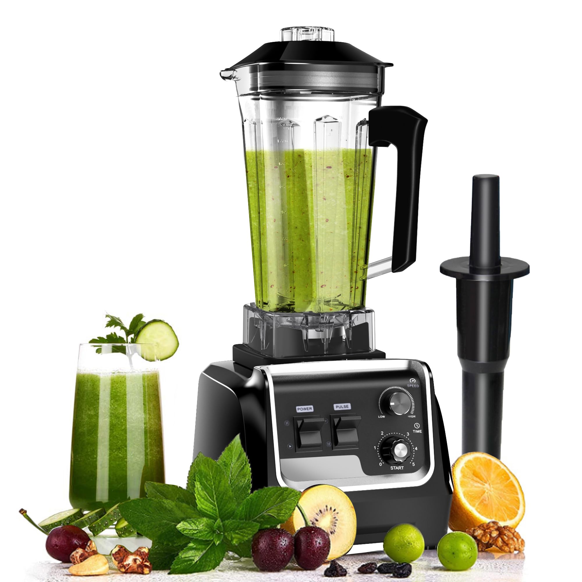 Professional Blenders for Kitchen, 2L Large Capacity Smoothie Blender ...