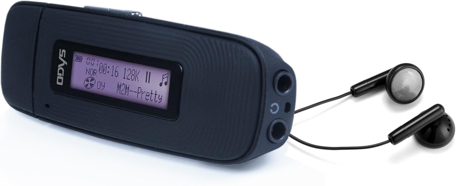 Odys Nox MP3-Player/USB-Stick 4 GB (USB 2.0, 2 Kopfhörereingänge, MP3 ...