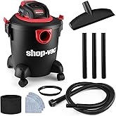 Amazon.com: Shop-Vac 4 Gallon 5.5 Peak HP Wet/Dry Utility Vacuum with ...