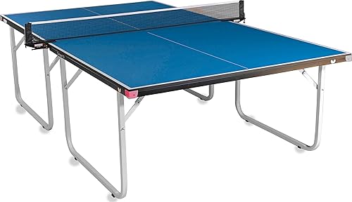Butterfly Compact 19 Ping Pong Table - Foldable Table Tennis Table with ...
