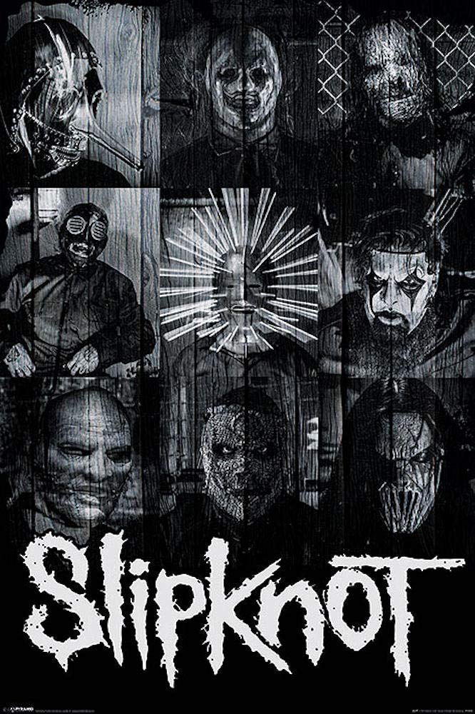 Mua SLIPKNOT SLIPKNOT MOVIE POSTER (KNOTFEST JAPAN 2020) - Masks Poster ...
