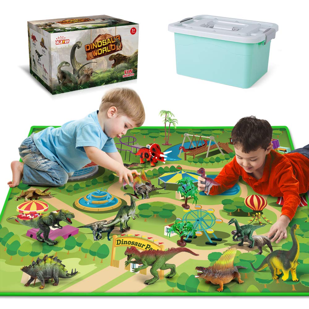 Mua Dinosaur Toys with Dinosaur Figures, Activity Play Mat & Trees for ...