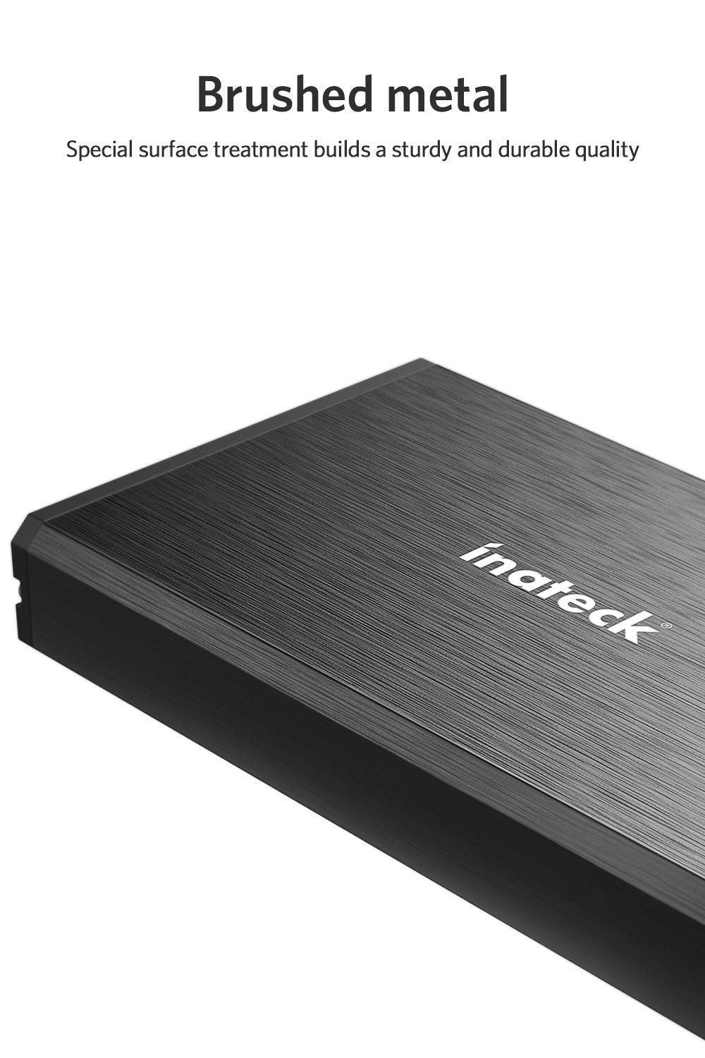 Mua Inateck 3.5 Hard Drive Enclosure, Aluminum USB 3.0 Sata HDD ...