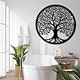 Amazon.com : Tree of Life Wall Art, Metal Family Tree Decor for Living ...