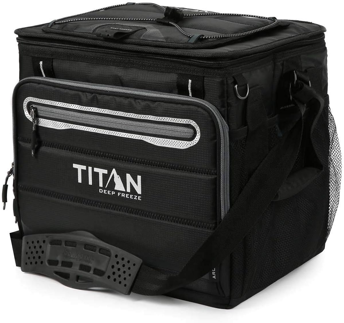 Titan Deep Freeze 40 Can Collapsible Cooler – Black – BigaMart