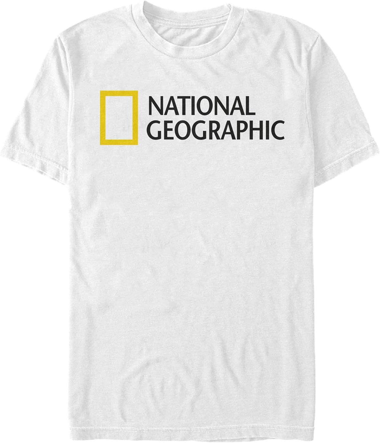 NATIONAL GEOGRAPHIC Men's NAT Geo Logo T-Shirt | Amazon.com