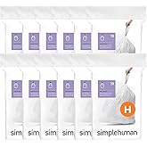 Amazon.com: simplehuman Code H 60 Count, Genuine Custom Fit Liners ...
