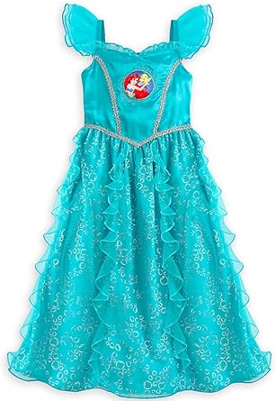 Amazon.com: Disney Store Girl's Ariel Nightgown Ariel Sleepwear: Clothing