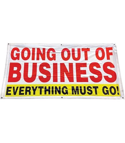 Everything Must Go Sign Amazon.com : P15SCE Store Closing Everything