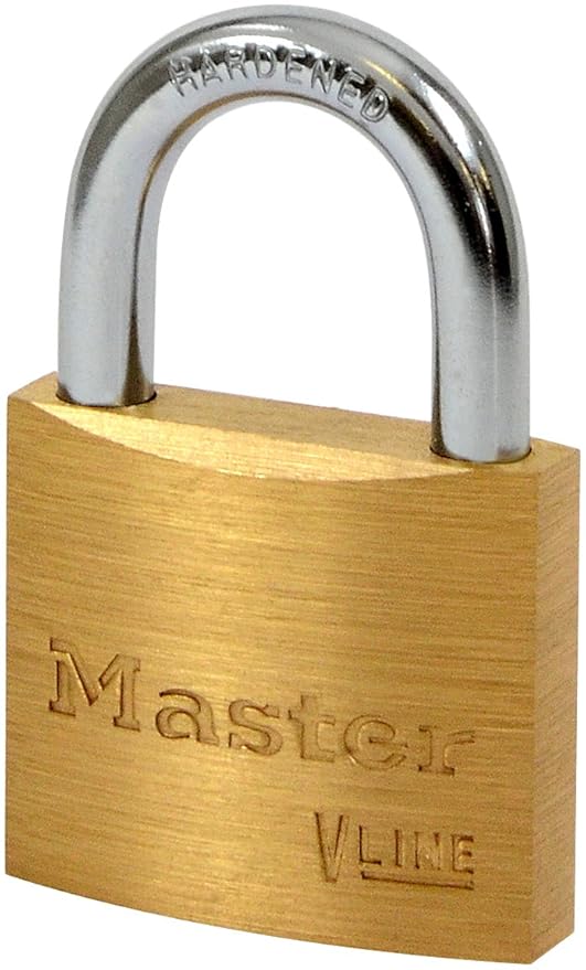 Master Lock V Line 40mm Key Type 3231 Brass Padlock Keyed Alike: Amazon ...