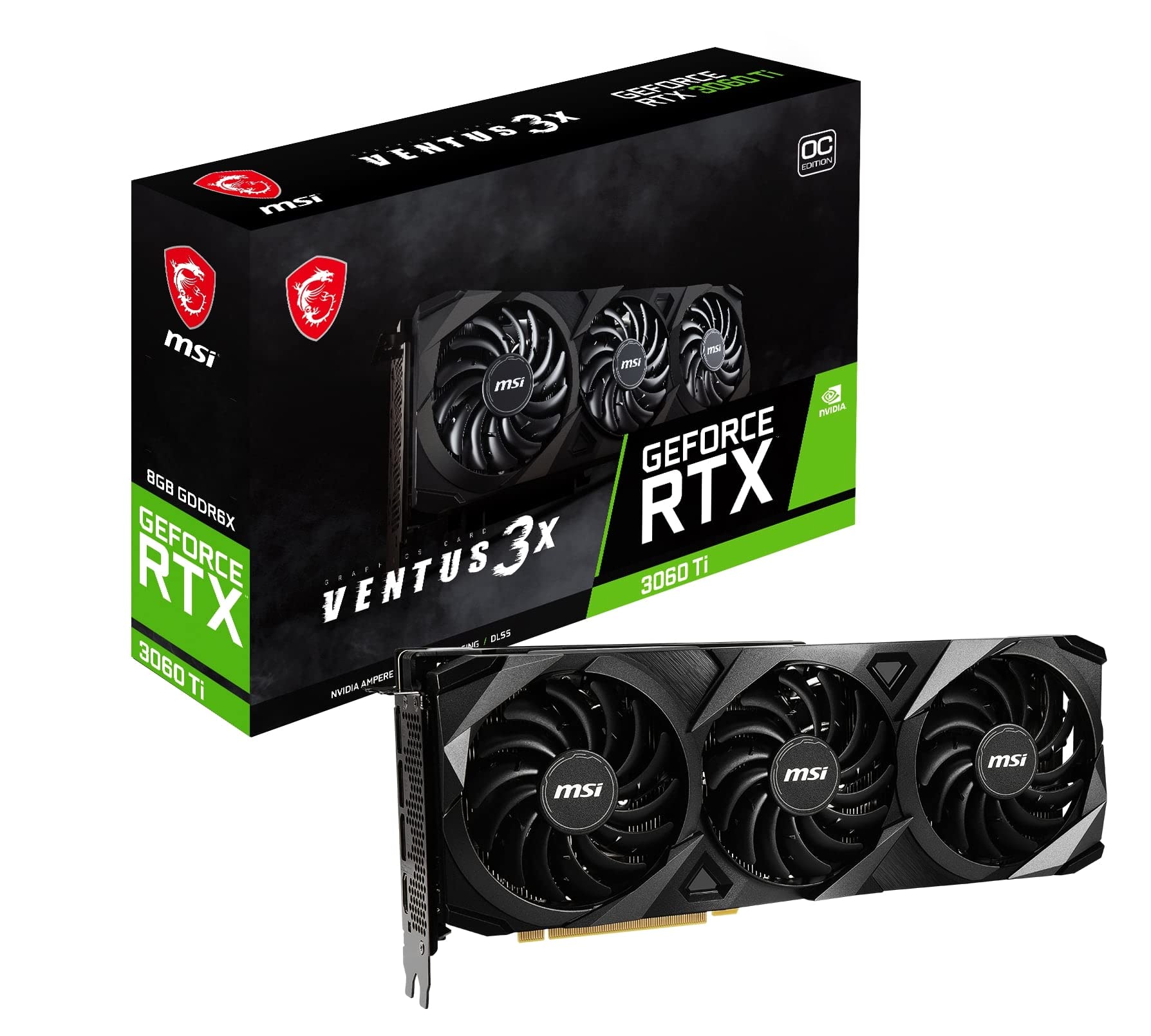 Mua MSI Gaming GeForce RTX 3060 Ti 8GB GDRR6X Boost Clock: 1695 MHz 256 ...