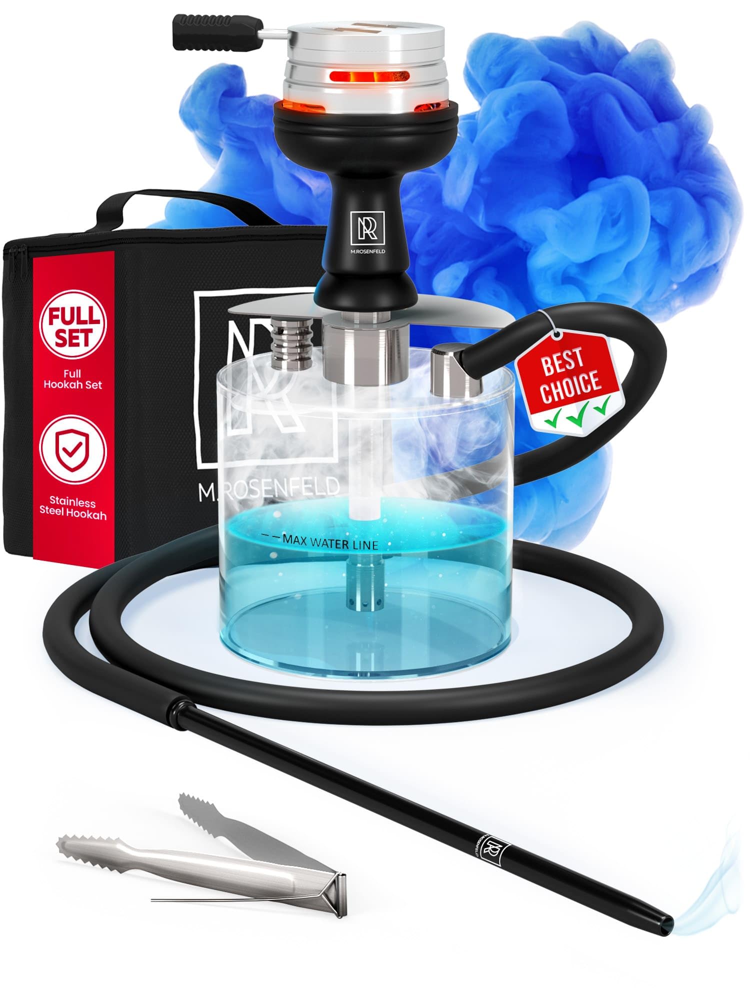 Mua M. ROSENFELD Portable Hookah Set with Everything - YADO Acrylic ...
