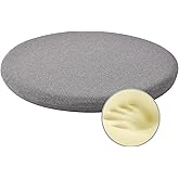 Amazon.com: GLCS GLAUCUS Round Memory Foam Chair Pad Round Seat Cushion ...