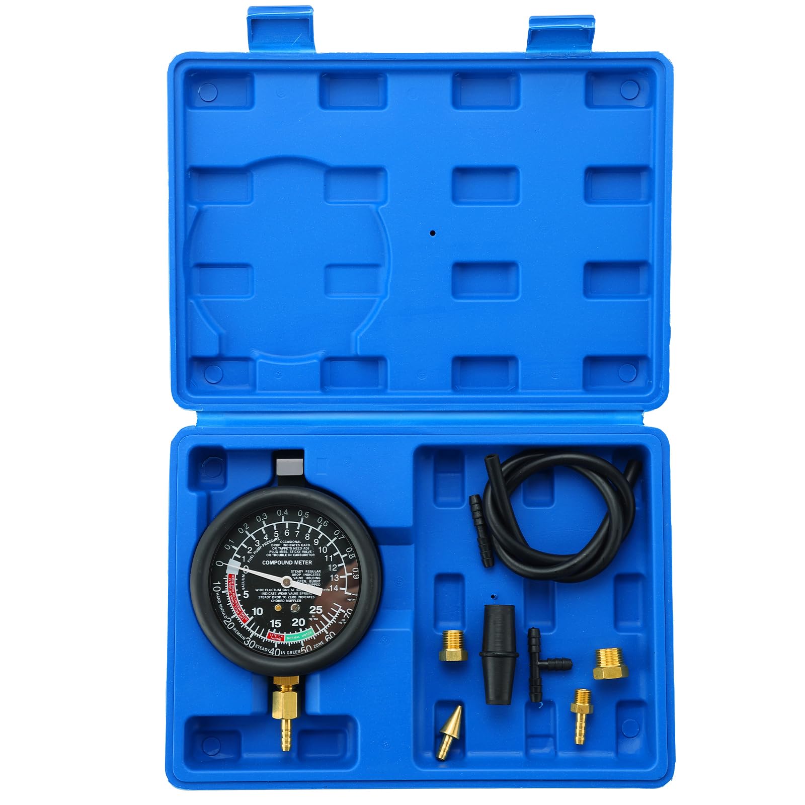 Acymner Vacuum and Fuel Pump Tester Gauge Kit | Gauge Leak Carburetor ...