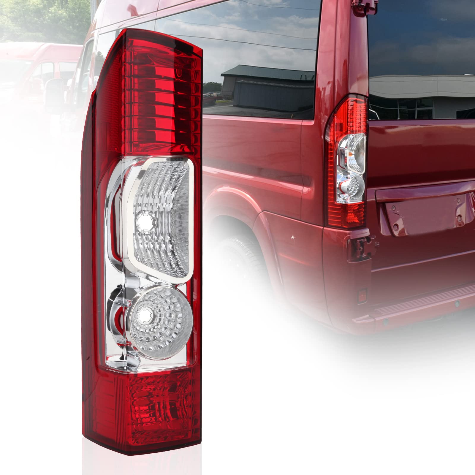 MZORANGE Rear Tail Light For Dodge RAM Promaster 1500 2500 3500 2010 ...