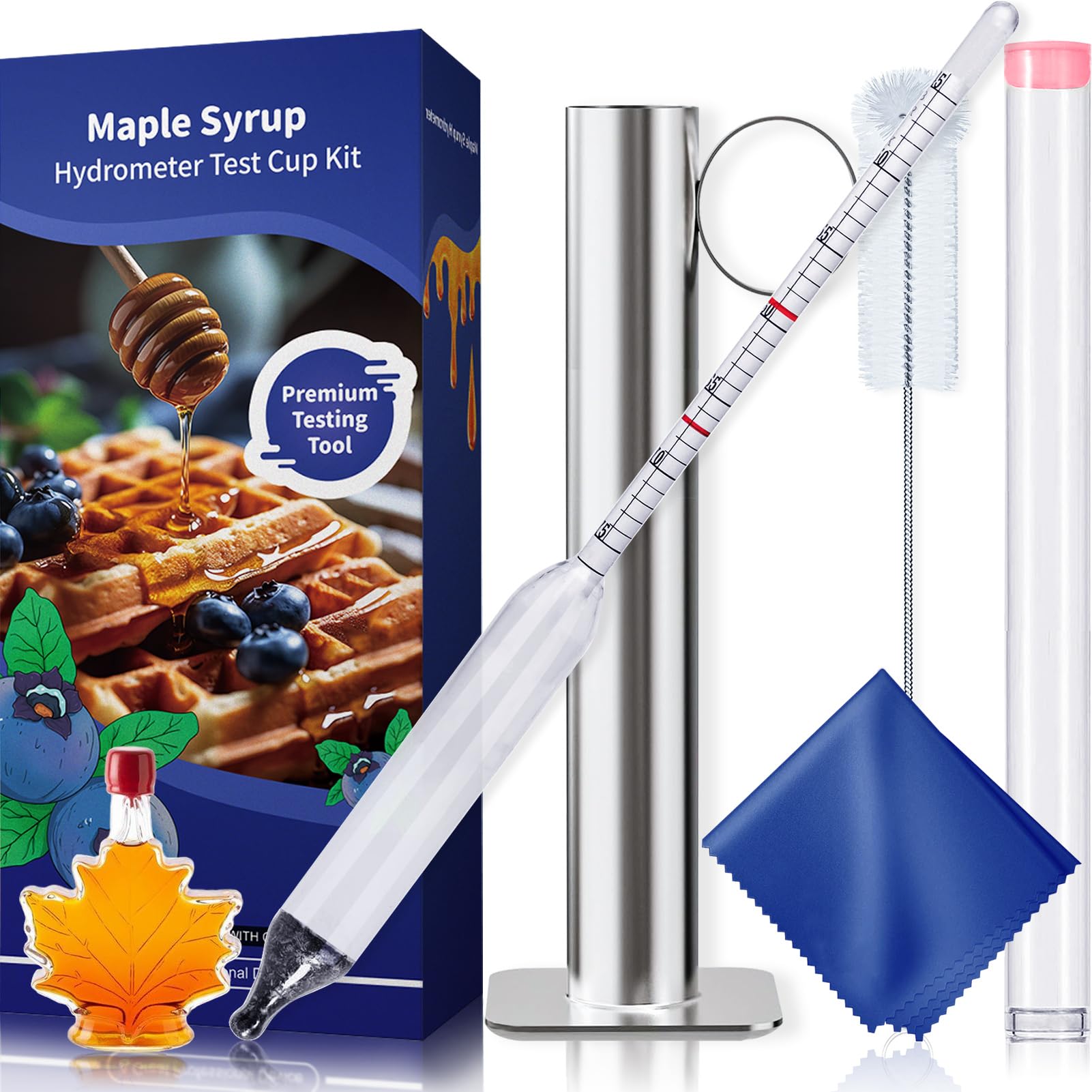 Mua Maple Syrup Hydrometer Test Cup Kit, Hydrometer for Maple Syrup ...