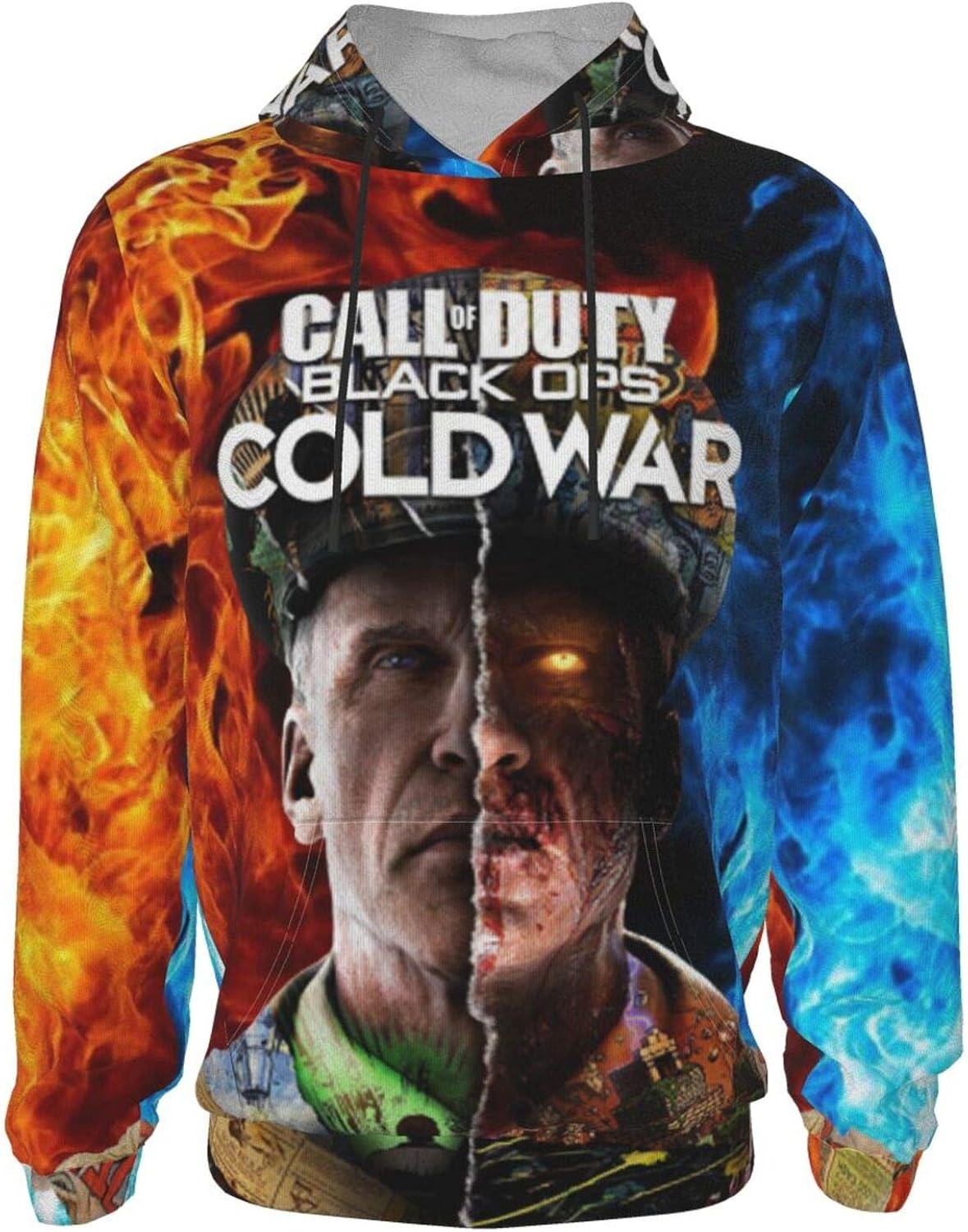 Teenage Hoodie Sweater Call of Duty Black Ops Cold War Youth Hooded ...