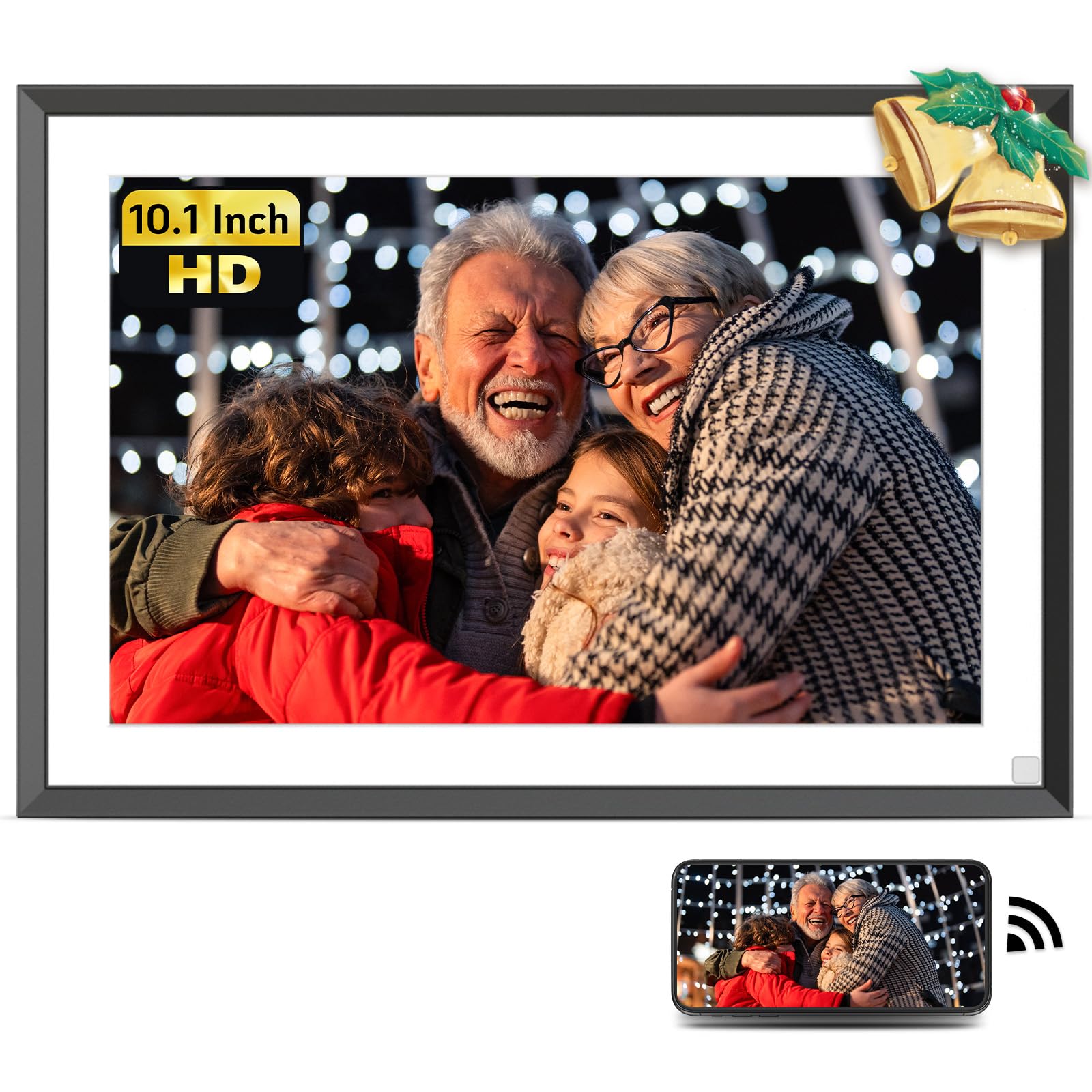 Nexfoto 15.6 Inch FHD 64GB Extra Large Digital Picture Frame with ...