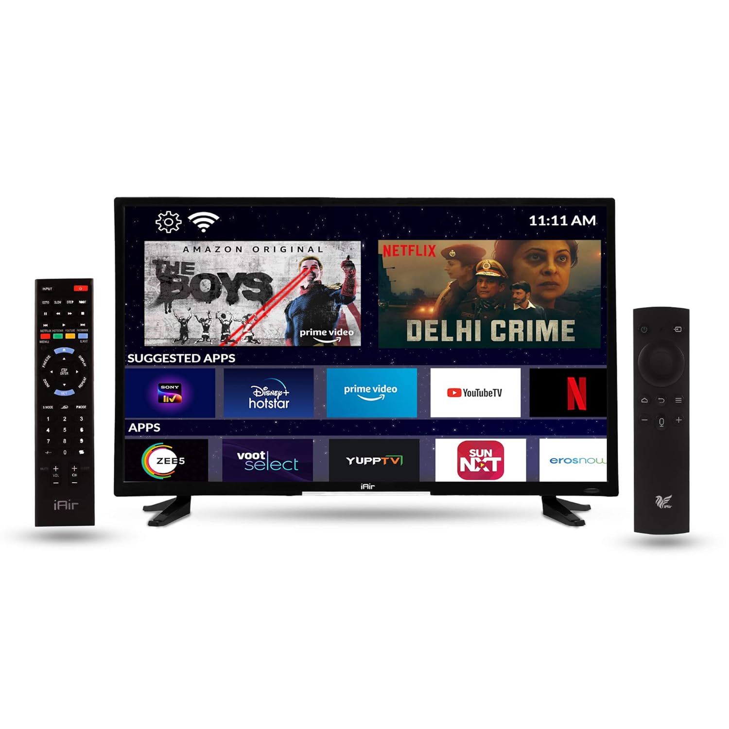 IAIR 101 cm HD Ready Smart LED TV With Dual Remote: Amazon.in: Electronics