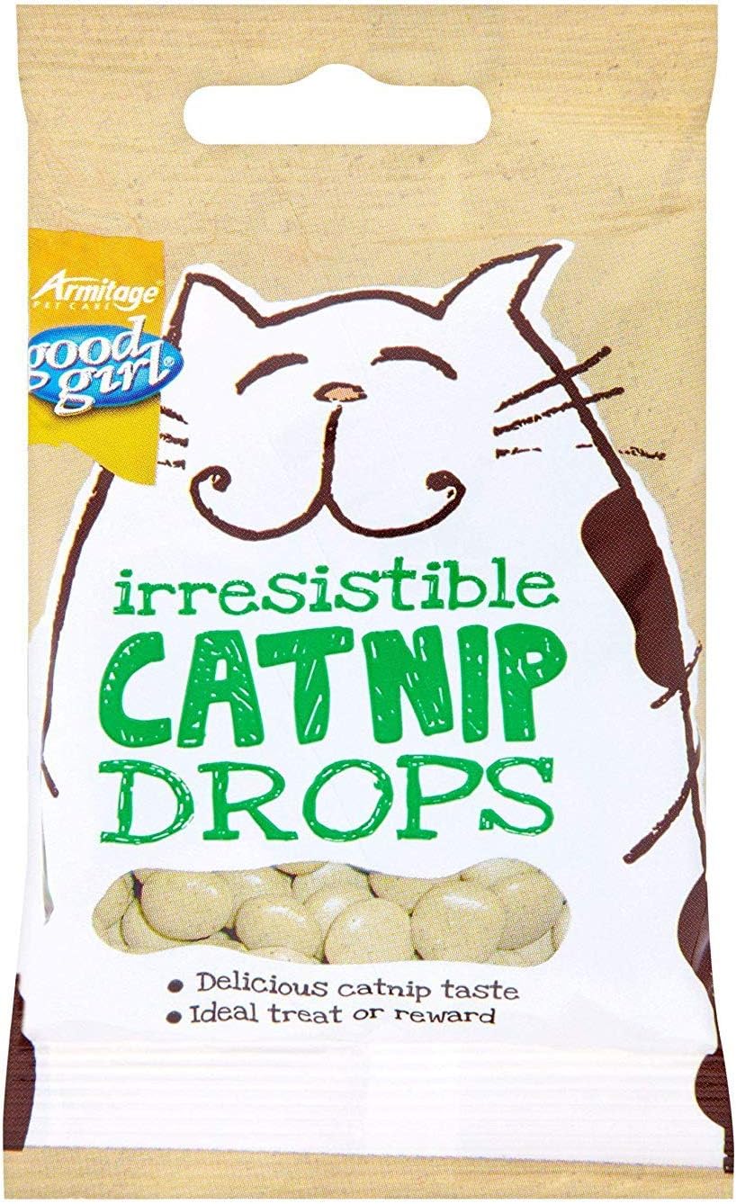 Good Girl Catnip Drops 50g (Bulk deal of 18) 900g: Amazon.co.uk: Pet ...