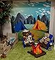 Amazon.com : Laeacco Summer Island Camp Backdrop 5x5ft Outdoors ...