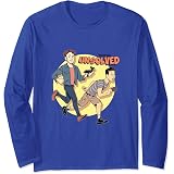 Amazon.com: BuzzFeed Unsolved Cult Stuff Long Sleeve T-Shirt Long ...