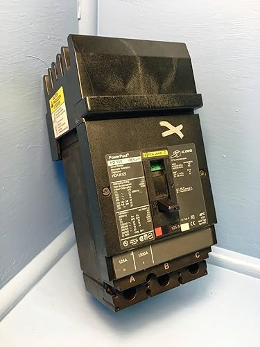 Square D I-Line HDA36125 HD 150 125A PowerPact Circuit Breaker HD150 ...