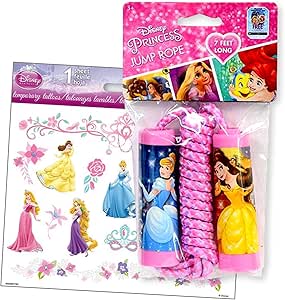 Amazon.com: Disney Princess Jump Rope Bundle Include Disney Princess ...