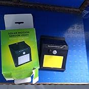 Citra 20 LED Solar Motion Sensor Light,Outdoor Weatherproof for ...