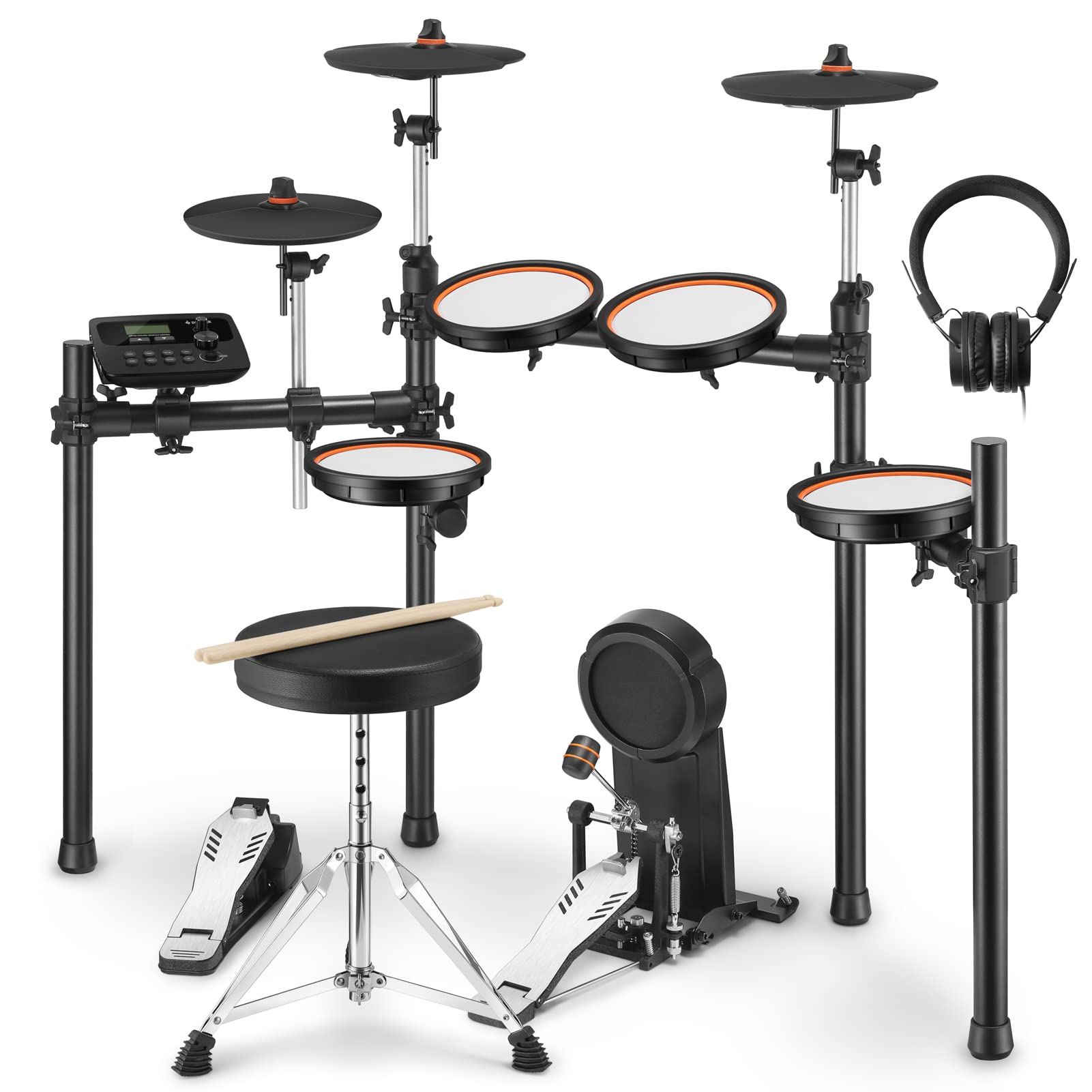 Donner DED-100 Electric Drum Set, Electric Drum for Beginner ...