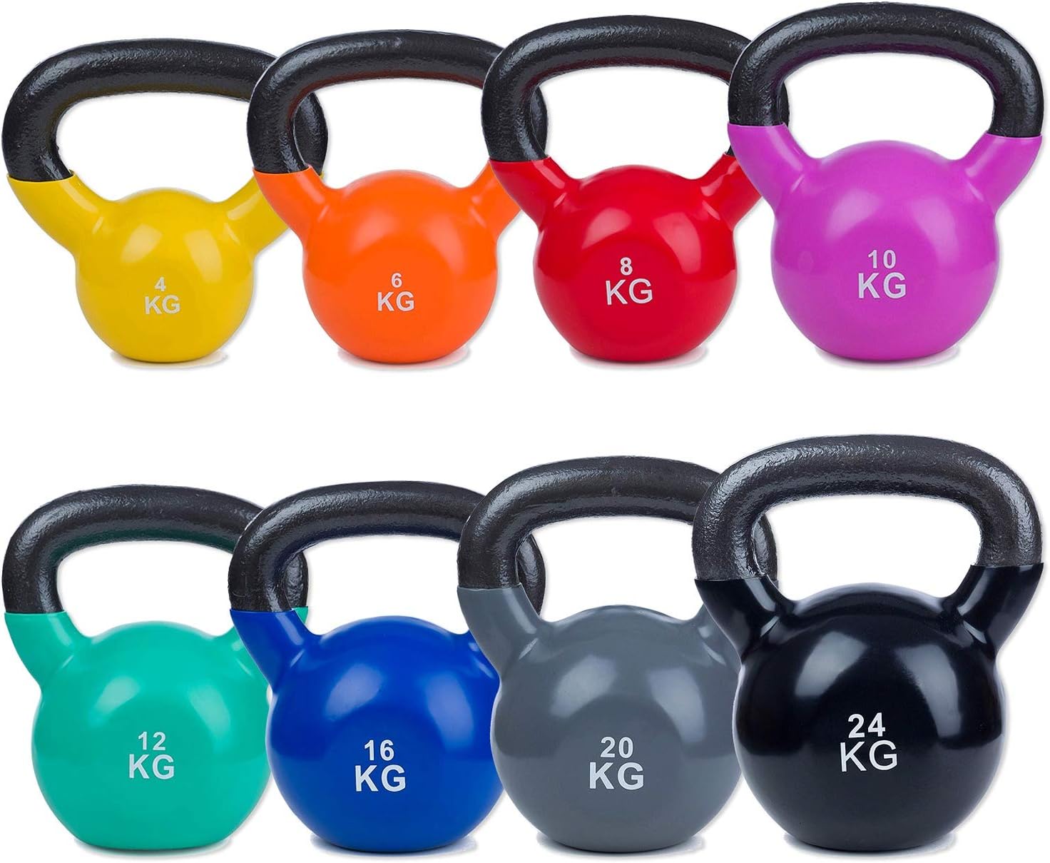 Sport-Thieme Kettlebell Vinyl | Kettlebell Weight Ball Made of Cast ...