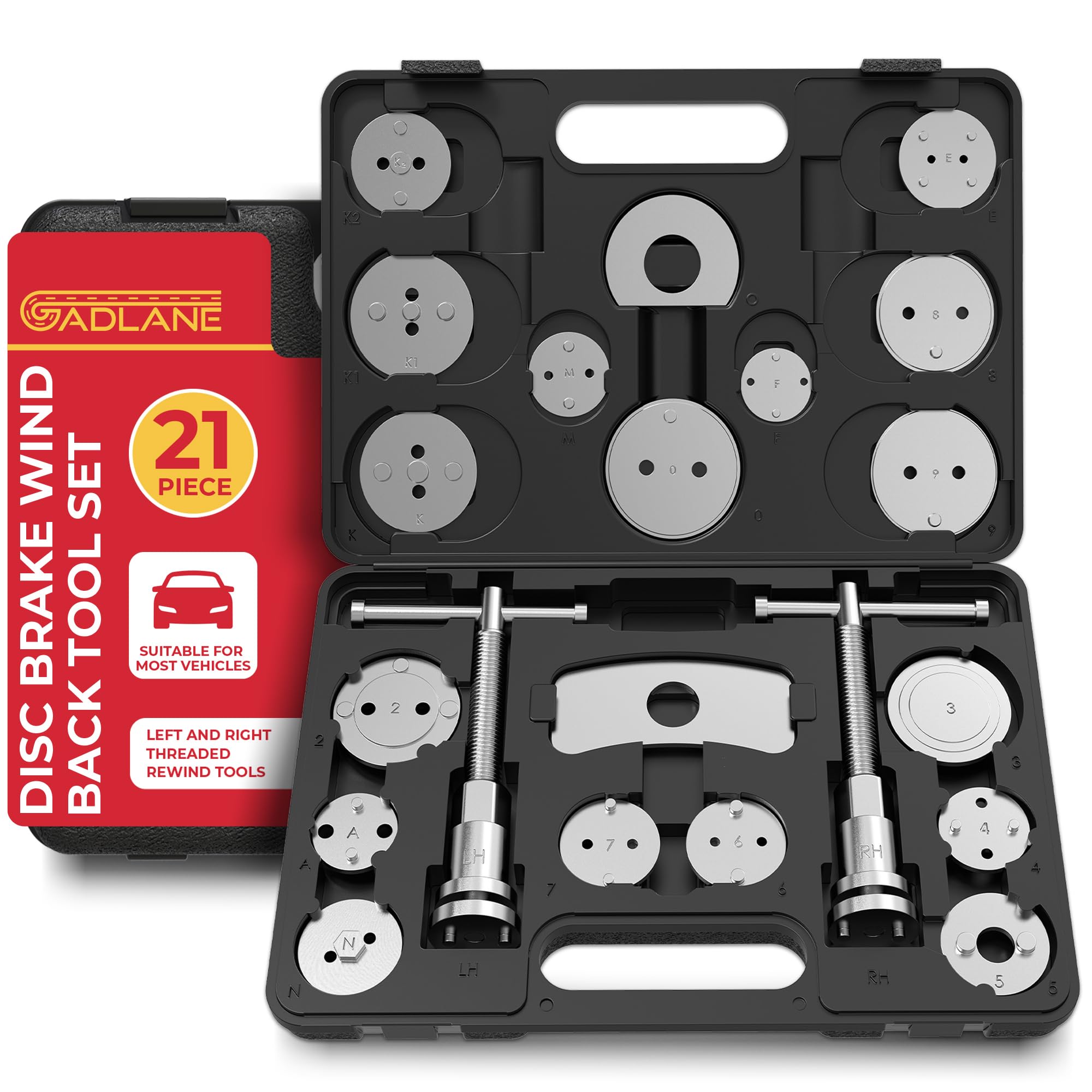 Mua GADLANE Brake Piston Reset Set - 21-Piece Universal Brake Reset Set ...